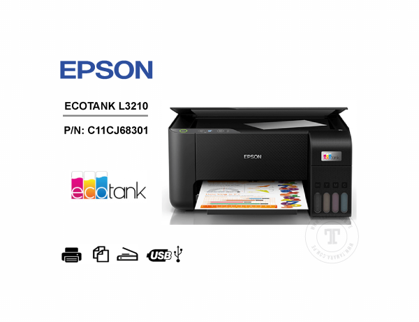 Impresora Multifuncional Epson L3210 | USB - TAMARA & CIA S.A.C.